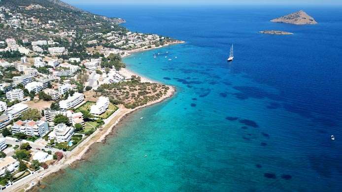 As 9 melhores praias de Atenas | Costa Cruzeiros