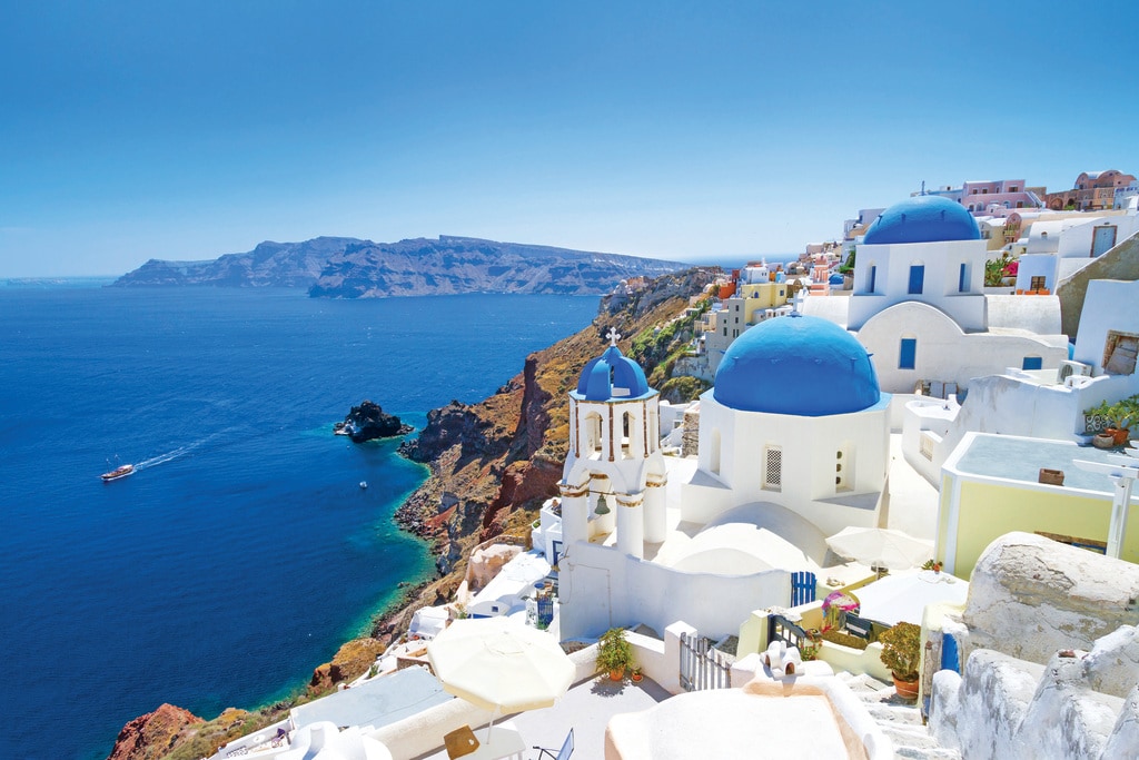Cruzeiros para Santorini: ofertas e reservas | Costa Cruzeiros